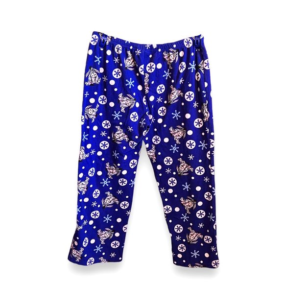 Disney | Intimates & Sleepwear | Vintage Disney Eeyore Blue Fleece ...